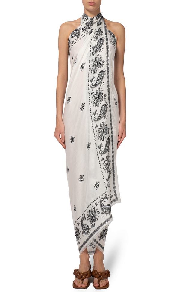 Платок AXENOFF, цвет принт, арт. DO20209373 - dressone.ru