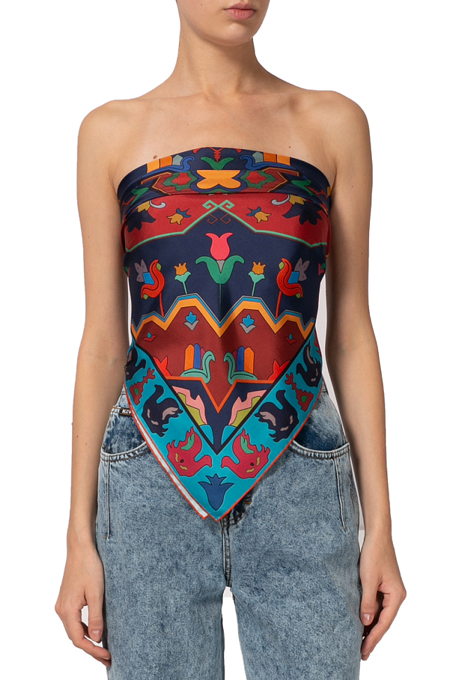 Платок AXENOFF, цвет принт, арт. DO20209374 - dressone.ru